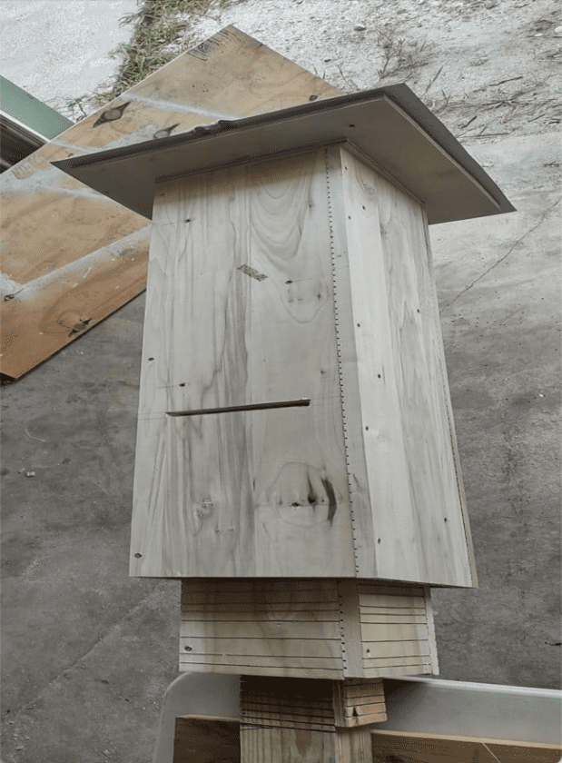 SCCF builds rocket style bat house for preserve - SANIBEL-CAPTIVA ...